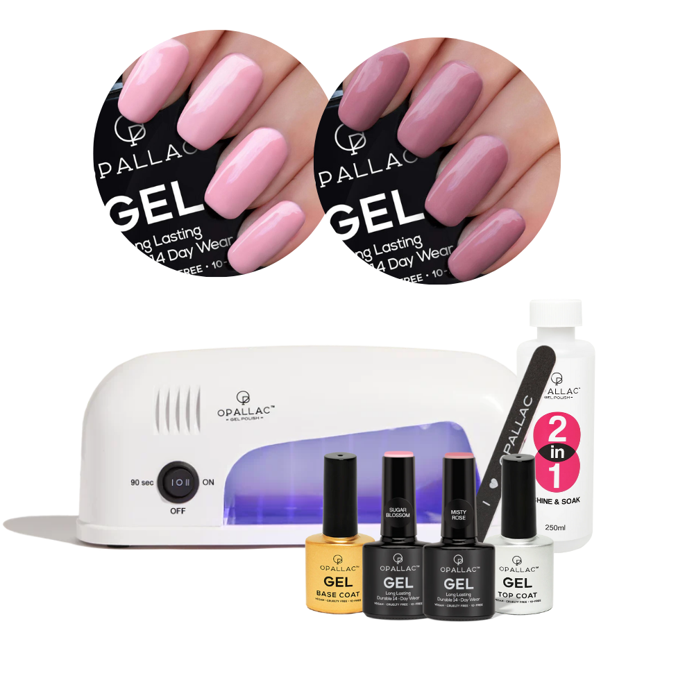 Pink Gel Polish Kit – Opallac